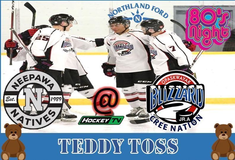 NEW TEDDY TOSS | NorMan Blizzard Junior A Hockey - Pride of the North